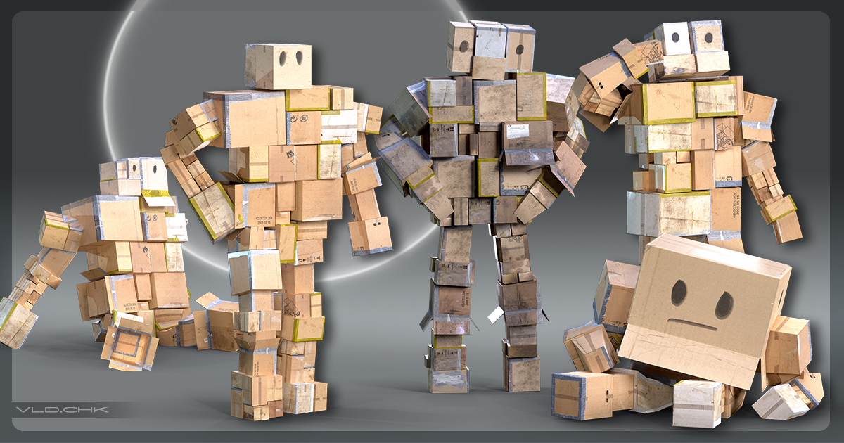 Cardboard Giant Army | Characters | Unity Asset Store