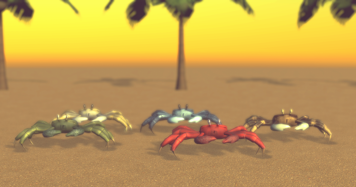 Ghost Crab | Characters | Unity Asset Store