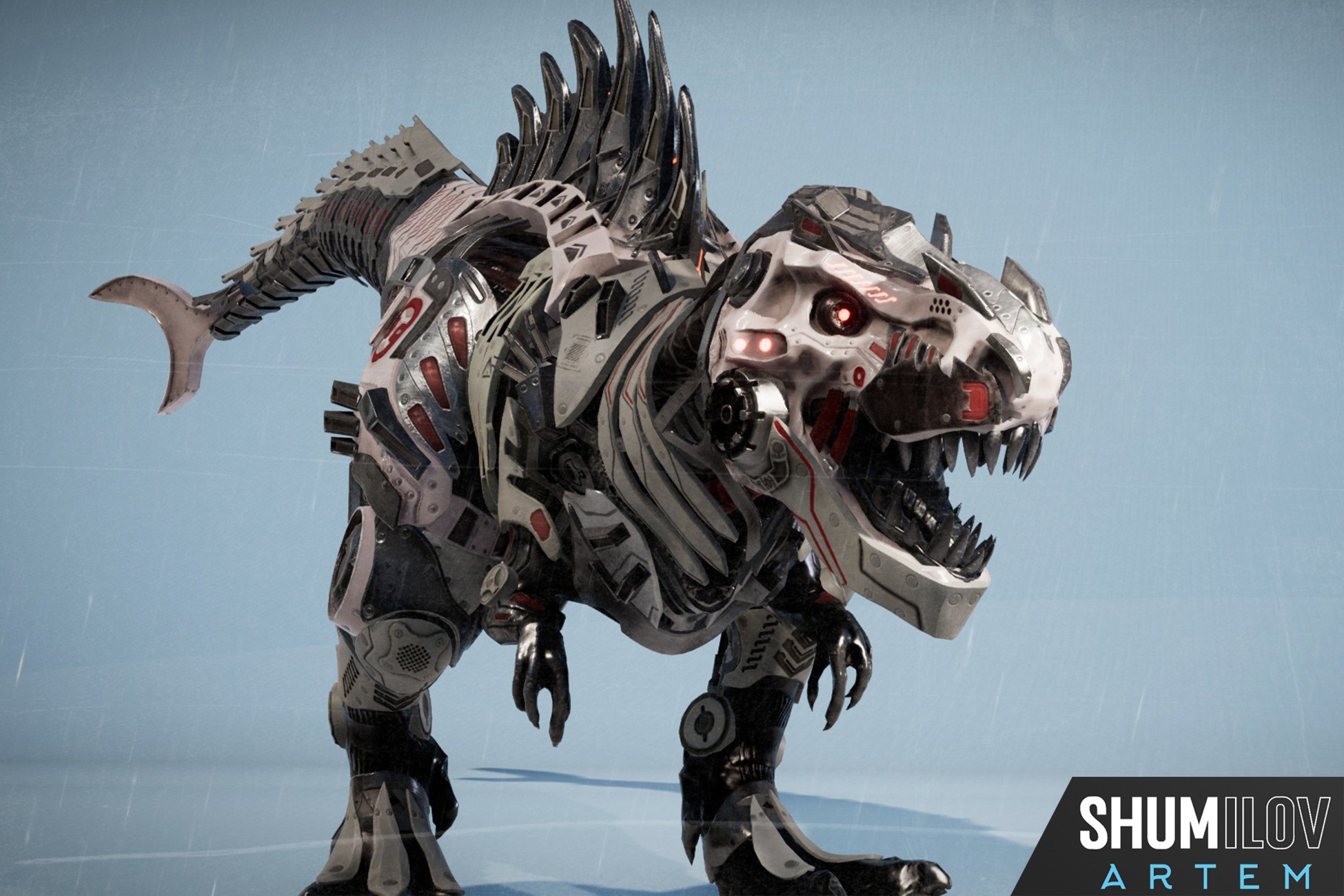 SciFi Beast05 T-REX | 3D Characters | Unity Asset Store