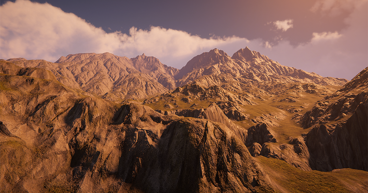 Ancient Mountains - Stamp Pack | 3D Landscapes | Unity Asset Store