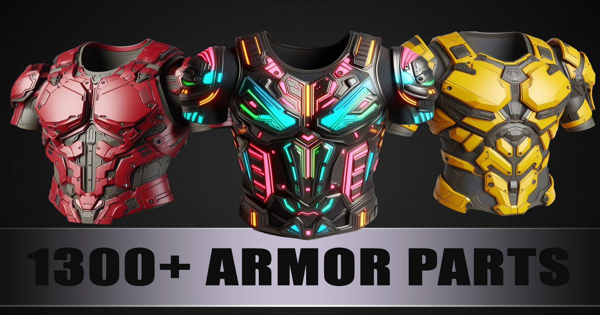 Hi-Def Modern Armor Pack 1 - 1370 Sprites | 2D Icons | Unity Asset Store