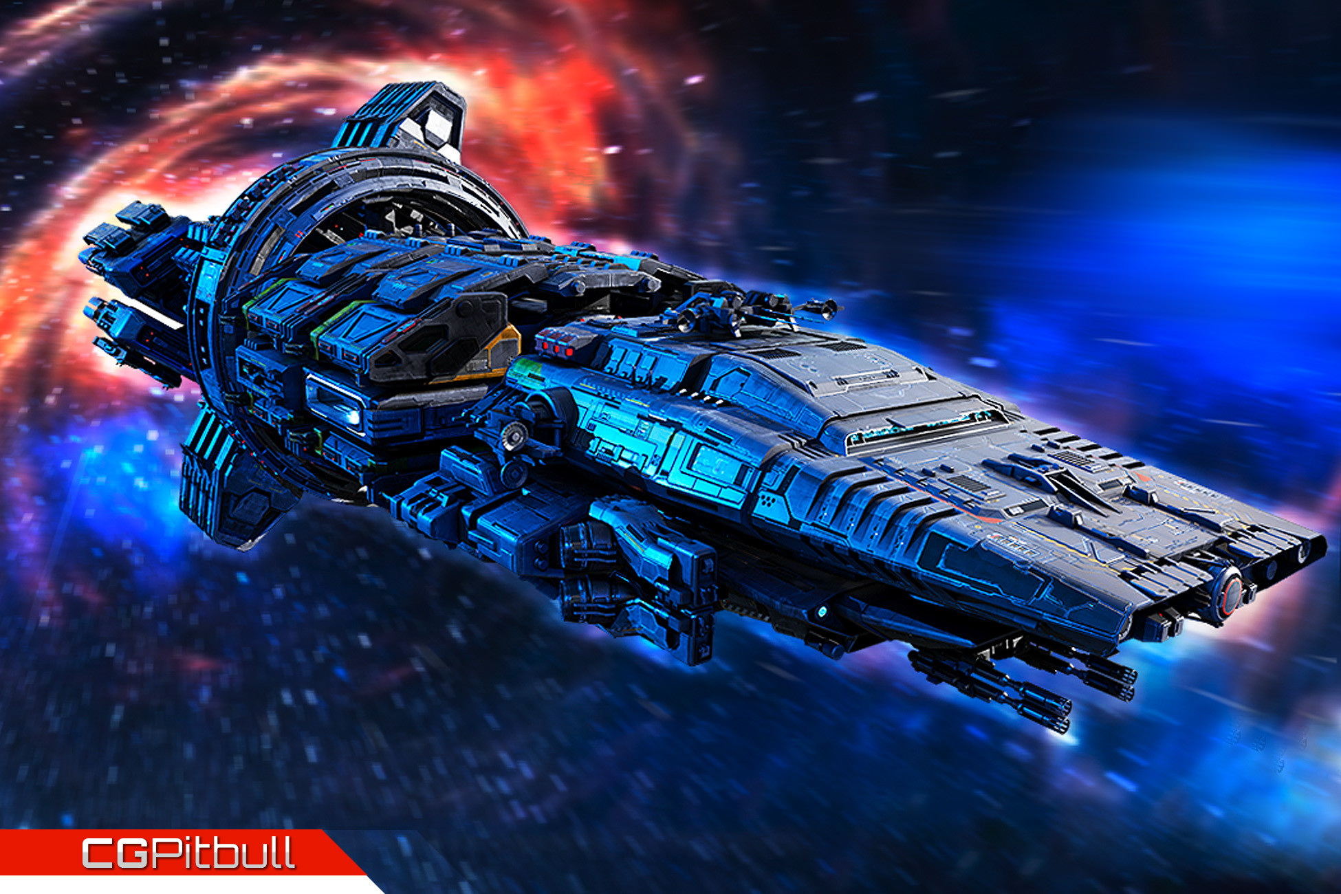 MODULAR - Starship | 3D Space | Unity Asset Store