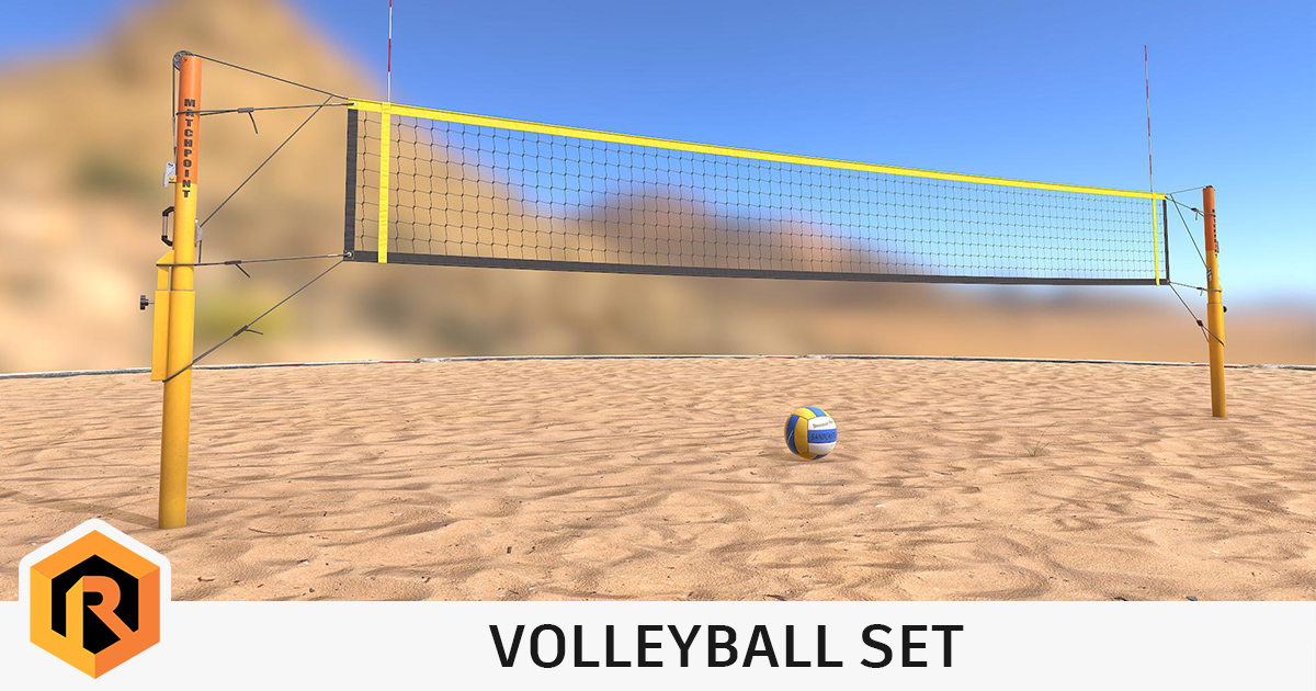 Volleyball Set | 3D Exterior | Unity Asset Store