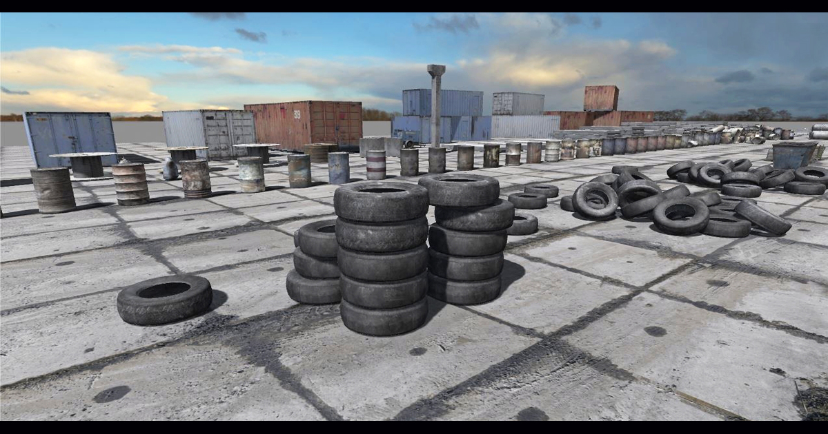 Industrial Objects Filling Pack | 3D Industrial | Unity Asset Store