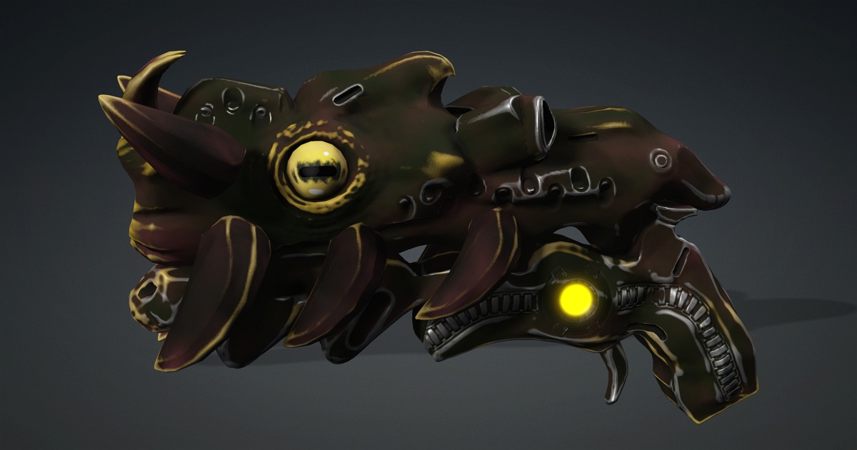 Squid Monster Gun | 3D Guns | Unity Asset Store