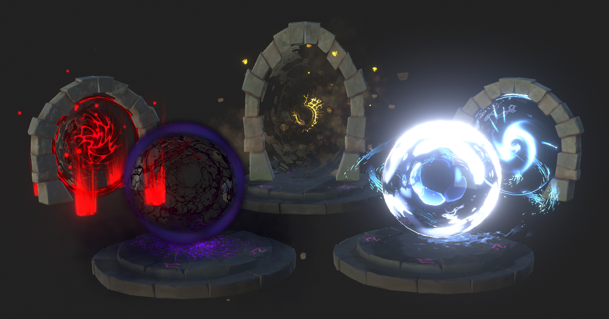 Stylized Portal VFX | VFX Particles | Unity Asset Store