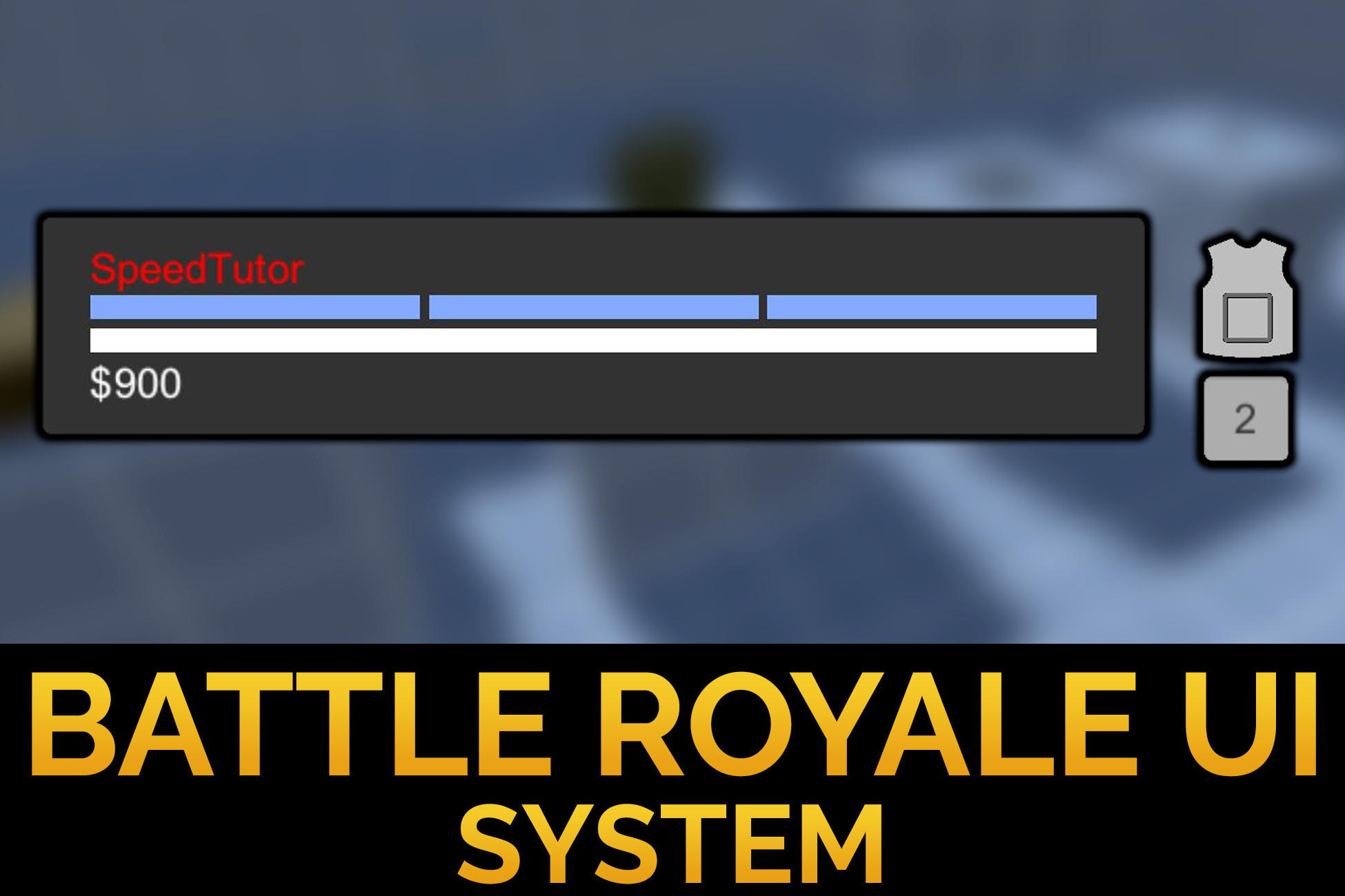 Battle Royale UI System | 3D GUI | Unity Asset Store