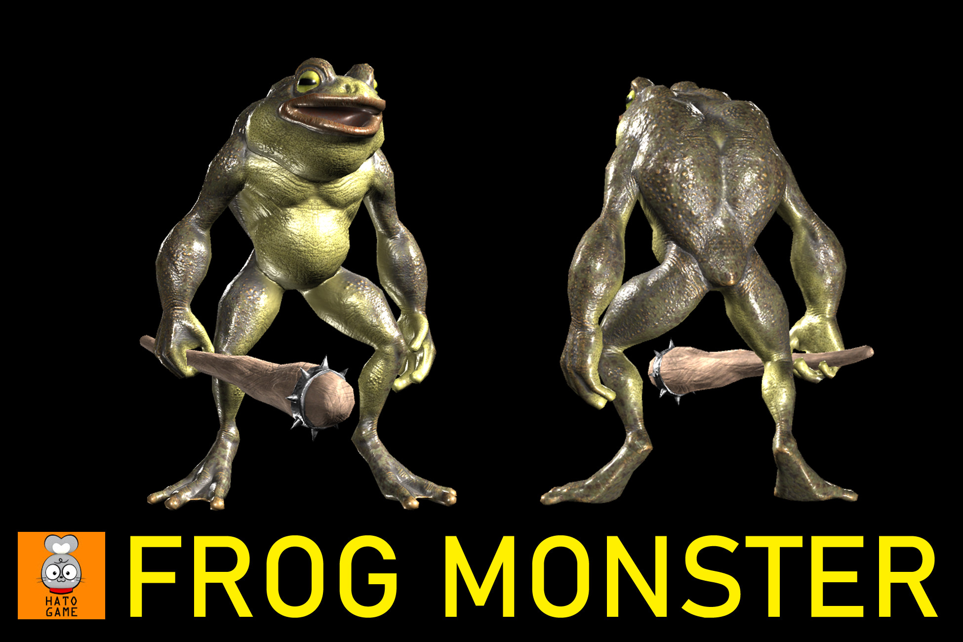 Monster: Frog | 3D 동물 | Unity Asset Store