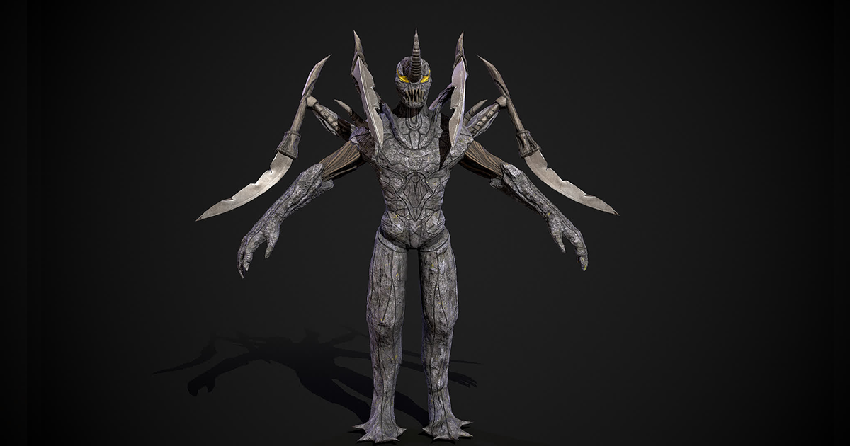 Monster Reaper2 | 3D Creatures | Unity Asset Store