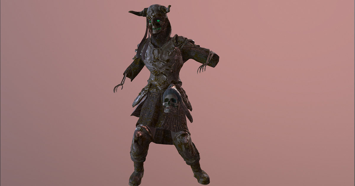 Undead Warrior | 3D Creatures | Unity Asset Store