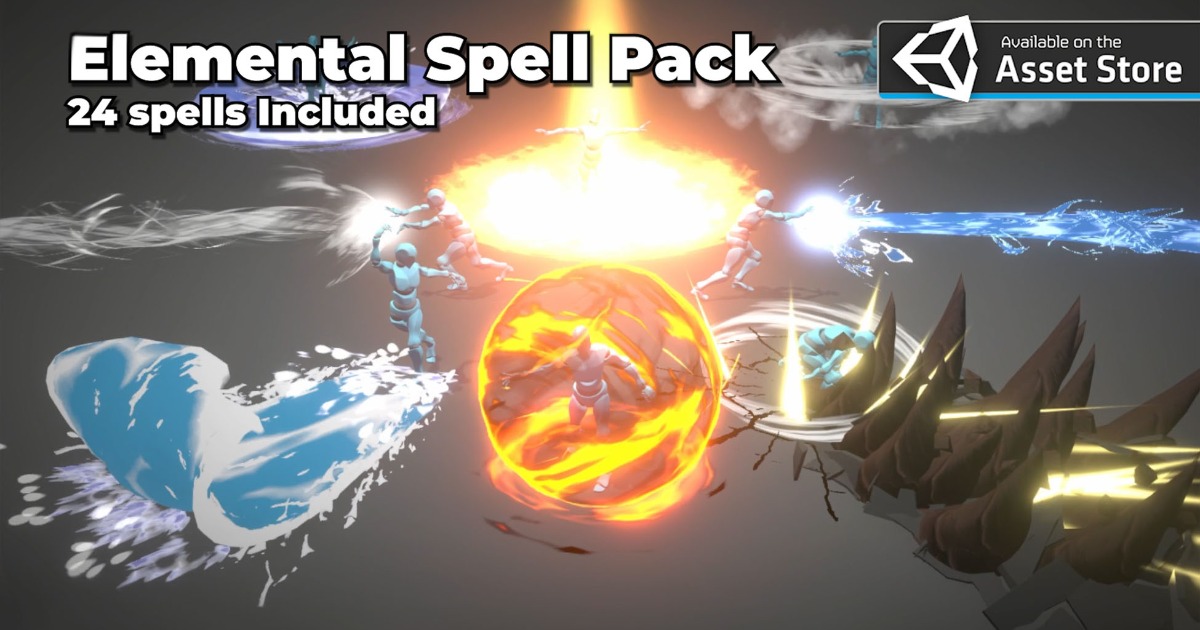 Elemental Spells Full Pack VFX | Spells | Unity Asset Store