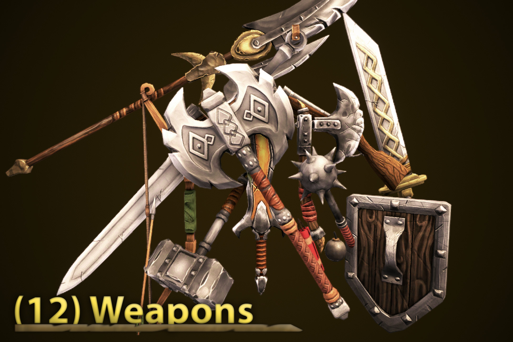RPG Weapons Pack 3D Unity Asset Store RPG Weapons Pack 3D Unity Asset Store