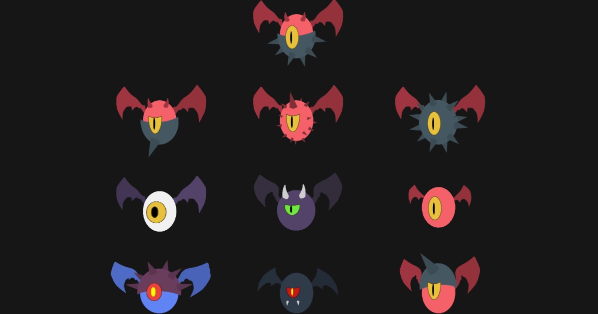 2D Animated One Eye Monster Pack | 2D Characters | Unity Asset Store