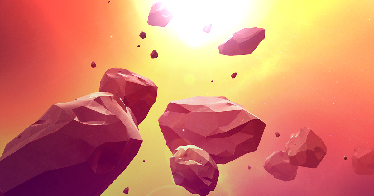 Asteroid Environment | 3D Sci-Fi | Unity Asset Store