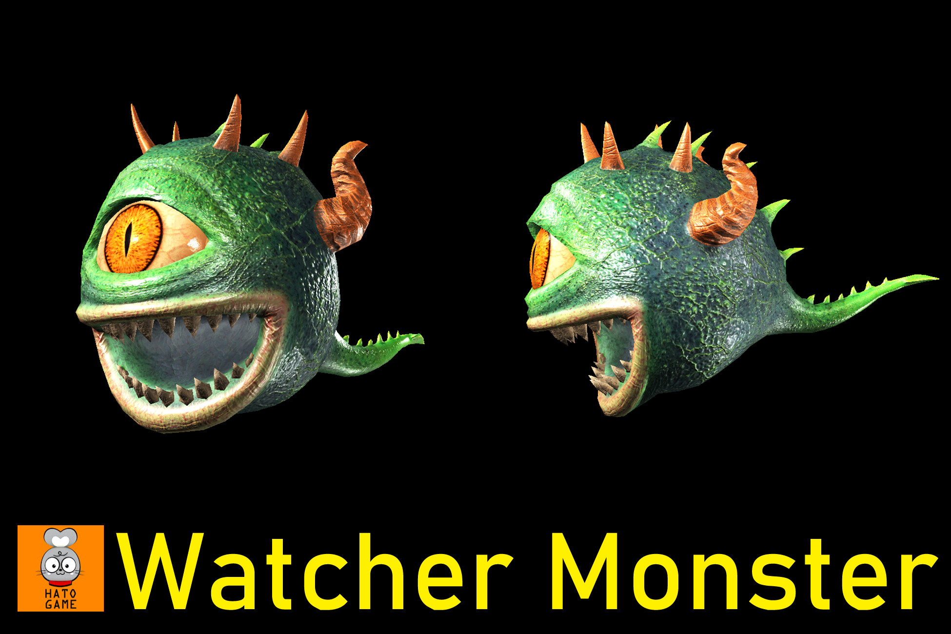 01_Monster: Watcher | 3D Creatures | Unity Asset Store