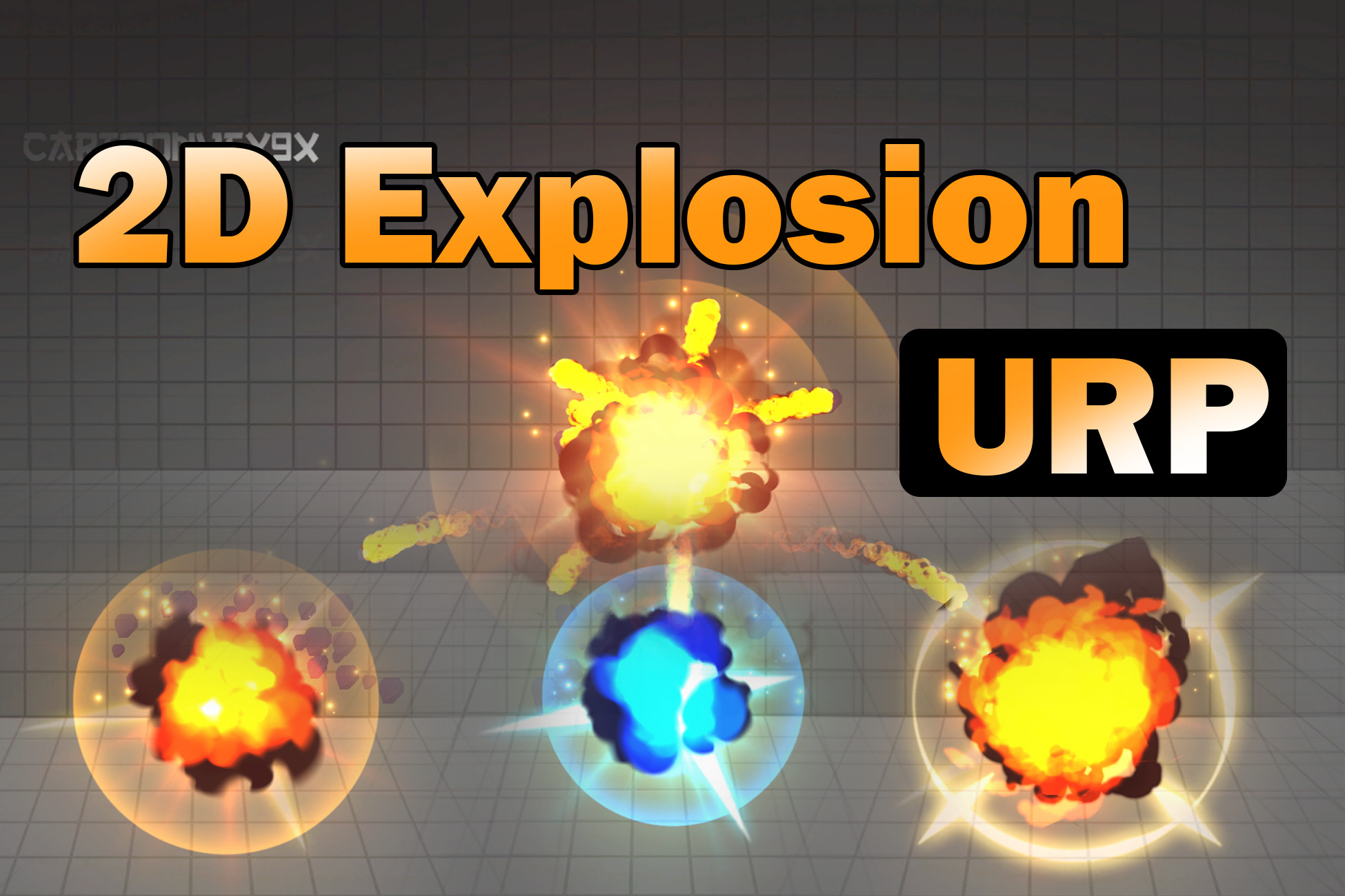 2D Explosion URP | 불 & 폭발 | Unity Asset Store