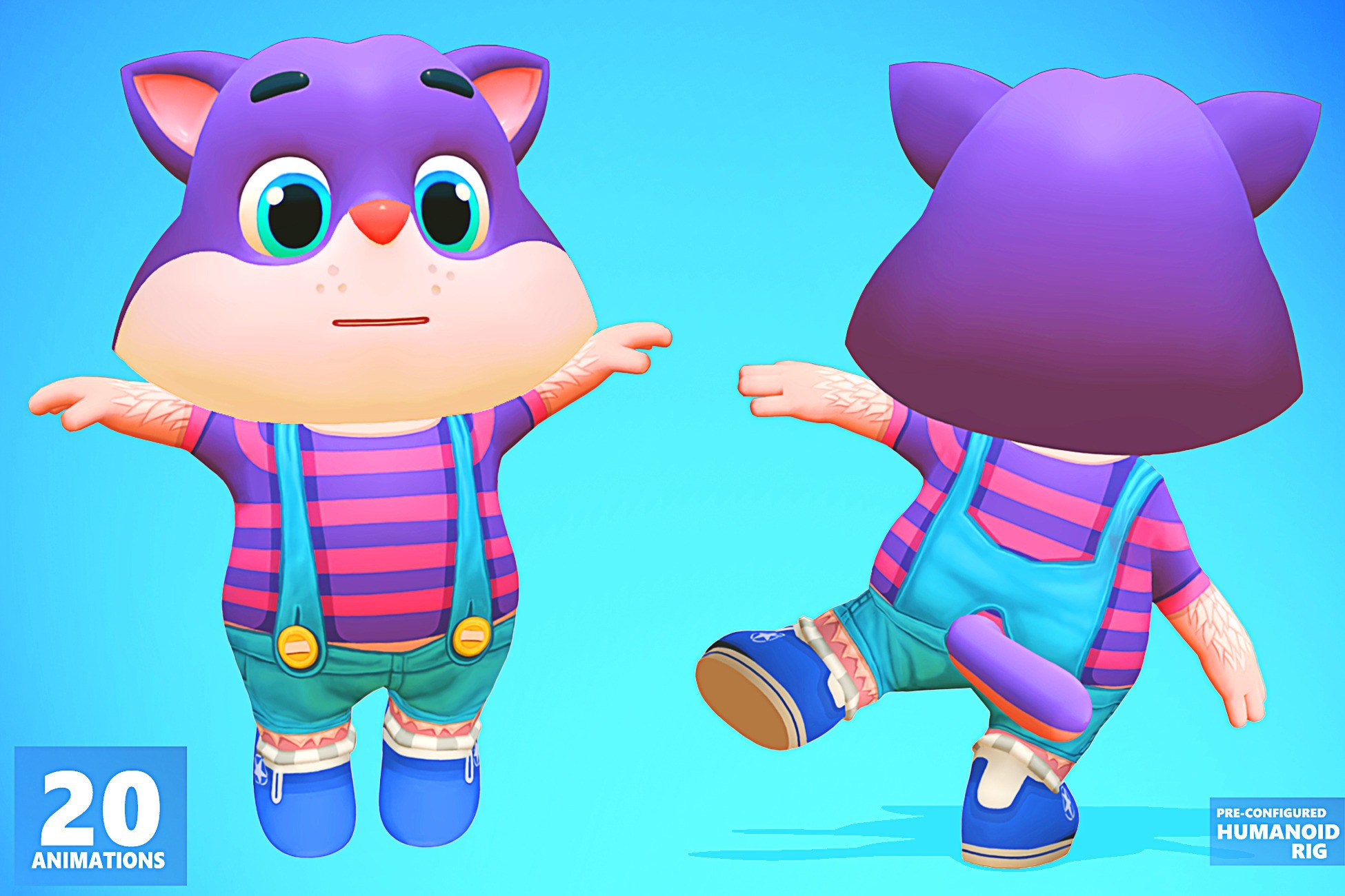 Cat Kitty Animated | Characters | Unity Asset Store