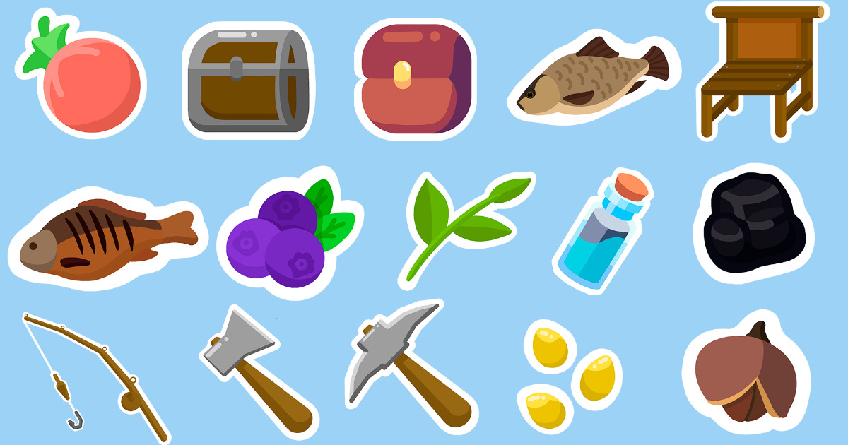 2D Inventory icon pack | 2D Icons | Unity Asset Store