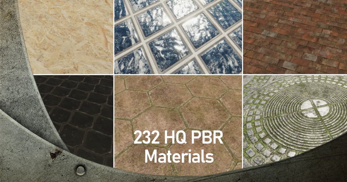 Texture Collection 01 - HQ PBR | 2D Textures & Materials | Unity Asset ...
