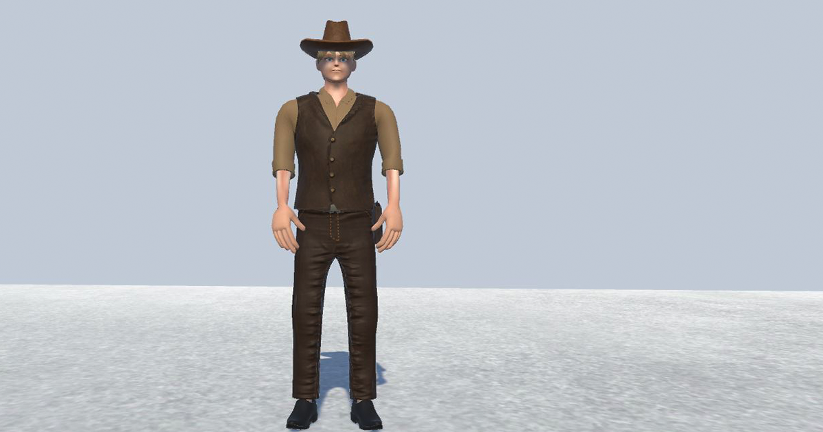 Cow Boy avatar | 3D Humanoids | Unity Asset Store