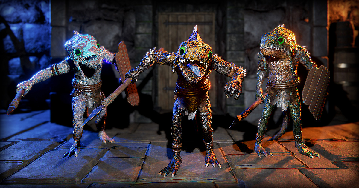 Fish Man Monster Character - Fantasy RPG | 3D Creatures | Unity Asset Store