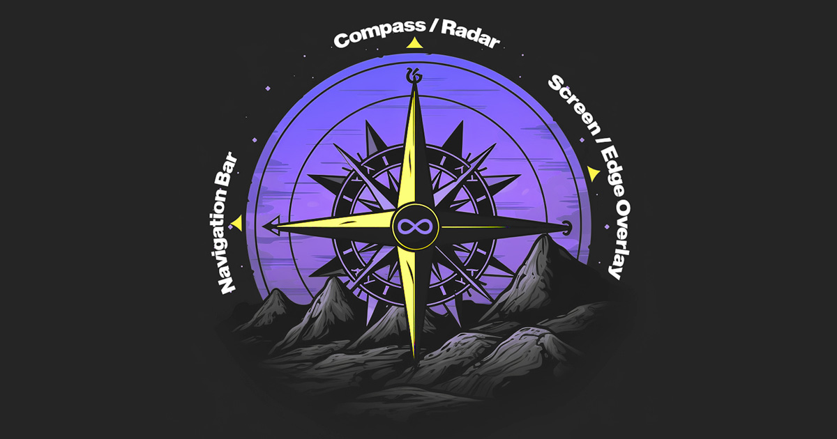 Northstar Navigation and Tracking System (Compass, Radar, Screen & Edge ...