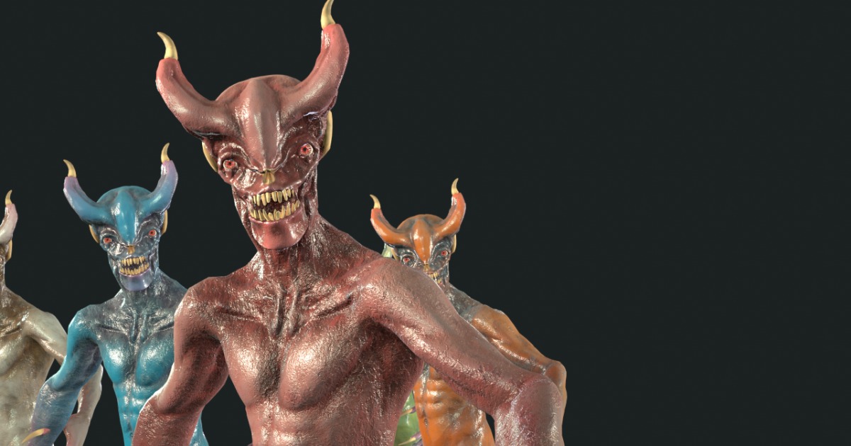 RageBeast - Big Pack 5 skins | 3D Characters | Unity Asset Store