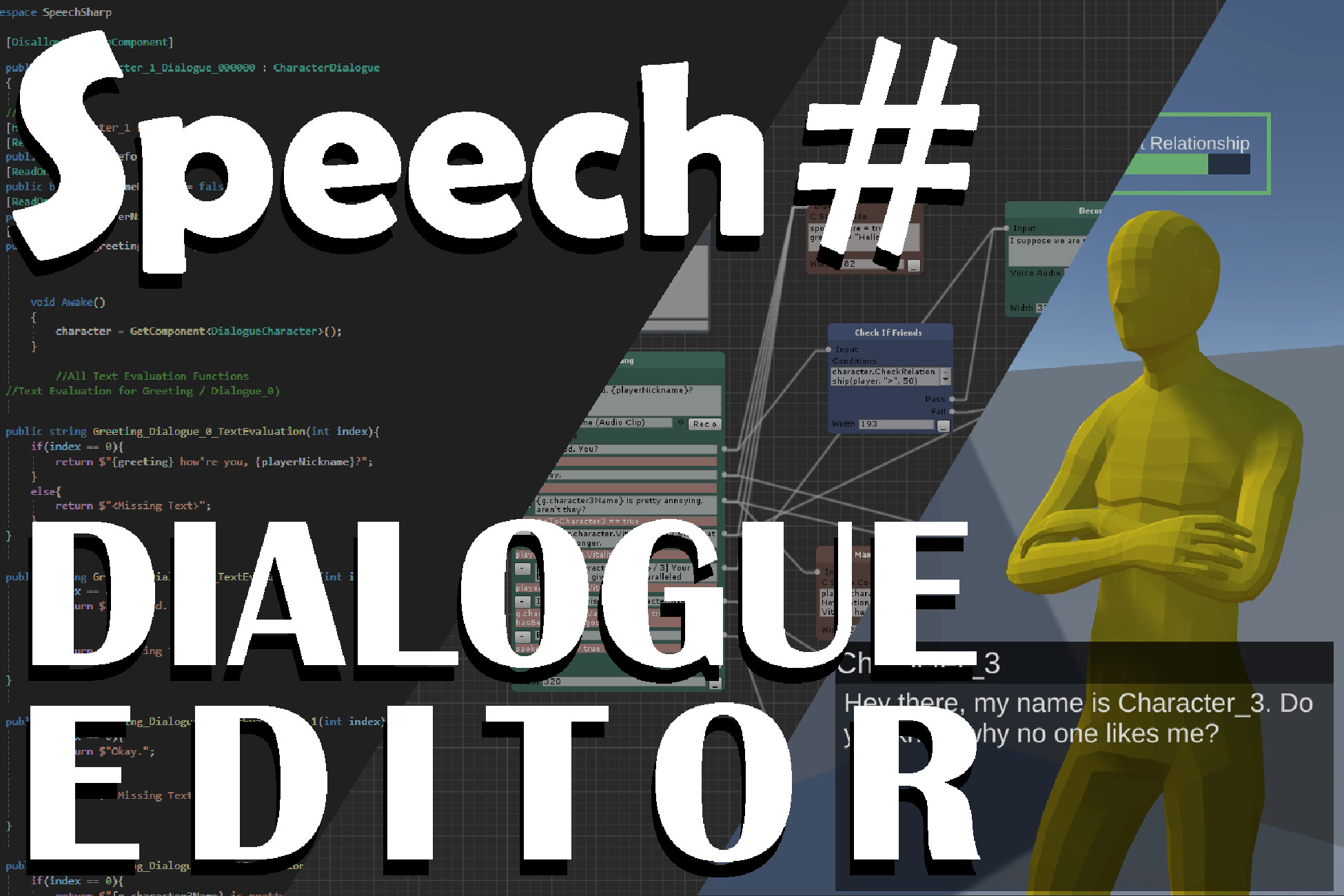 Speech# - Dialogue System | Level Design | Unity Asset Store