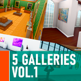 5 Galleries Vol.1 - Big Pack