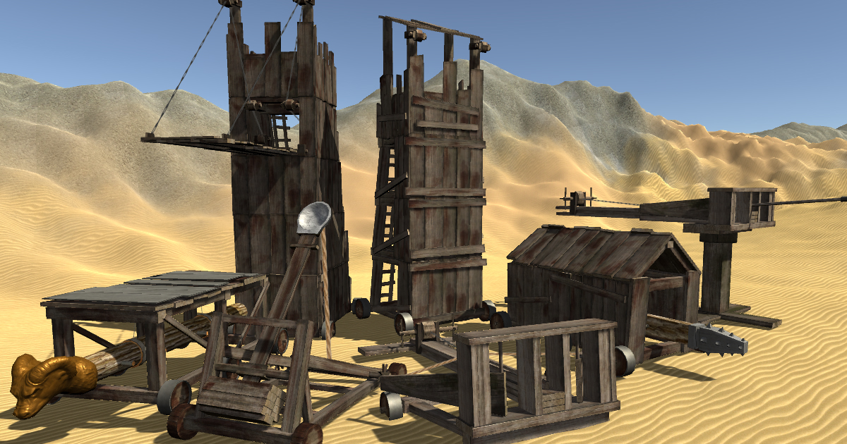 AAA Physics Siege Engines System | Systems | Unity Asset Store