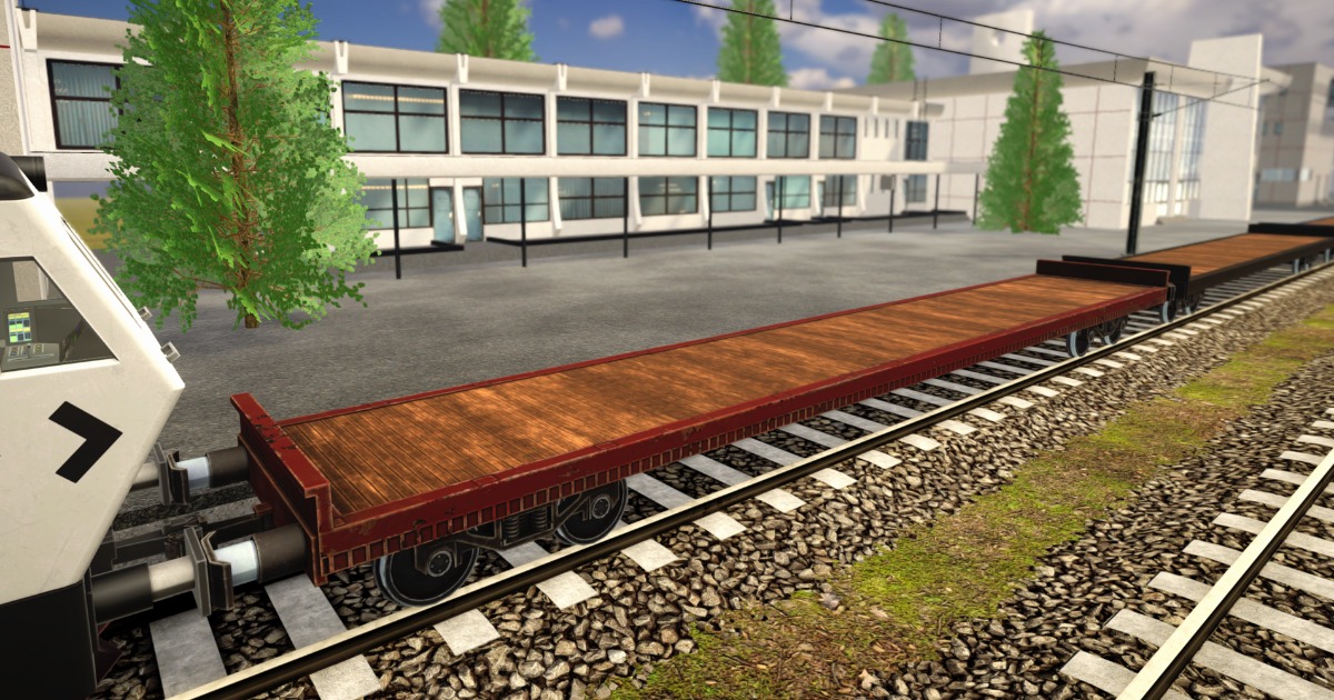 Train Car 01 - Platfom | 3D Land | Unity Asset Store