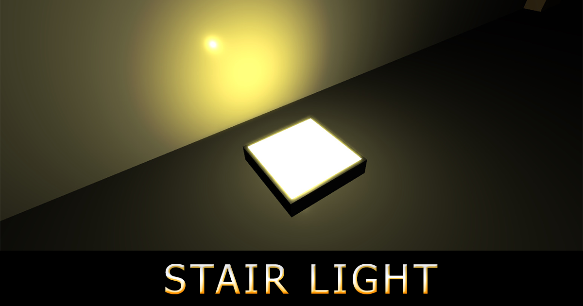 【Low Poly】Stair Light (Lite) | VFX Shaders | Unity Asset Store