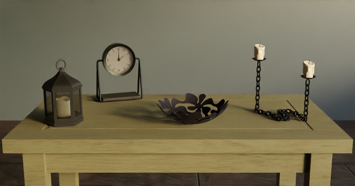 Table and Props | 3D Props | Unity Asset Store