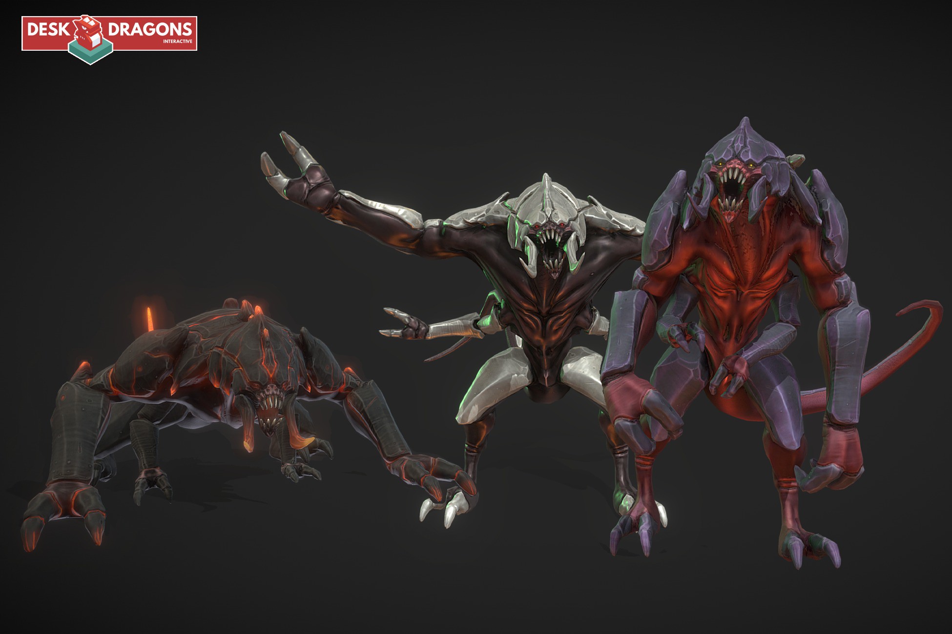 Tyranids Bundle | 3D Creatures | Unity Asset Store