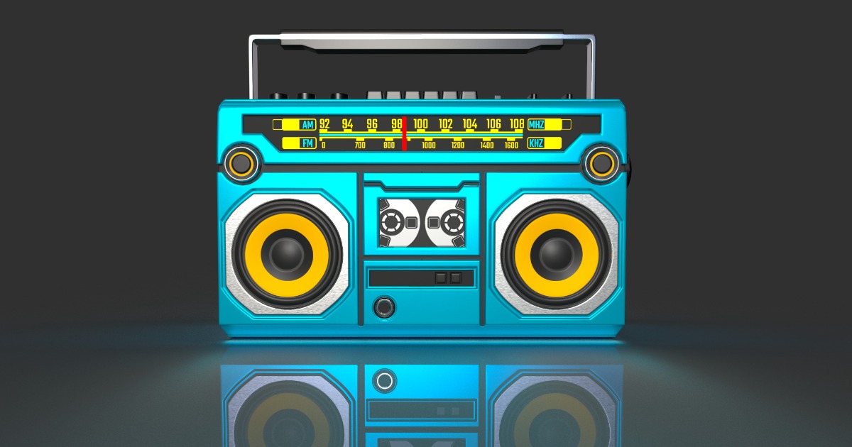 Stylized Boombox | 3D Props | Unity Asset Store