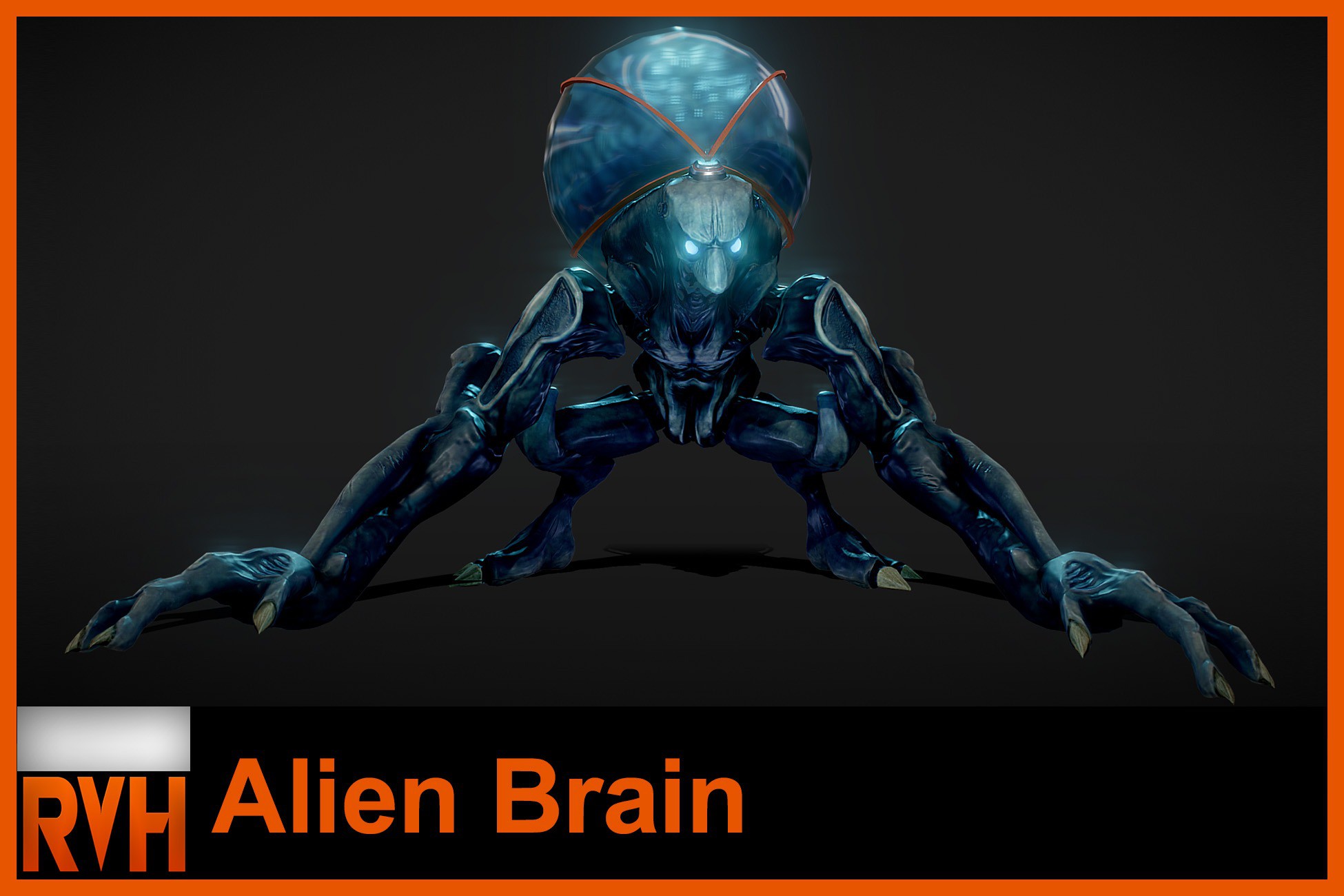 Alien Brain | 3D Creatures | Unity Asset Store