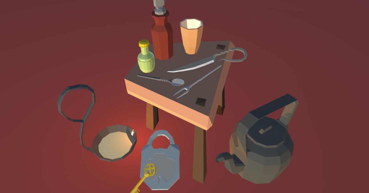 Props LowPoly Pack 3 | 3D Props | Unity Asset Store