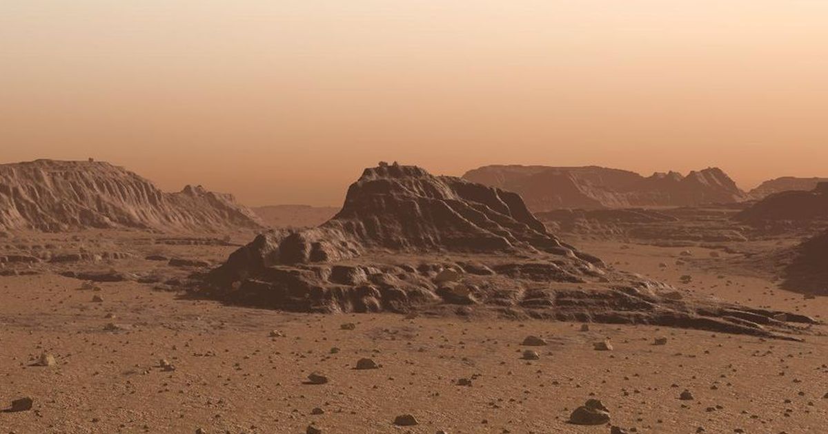 Martian surface - stony area | 3D Sci-Fi | Unity Asset Store