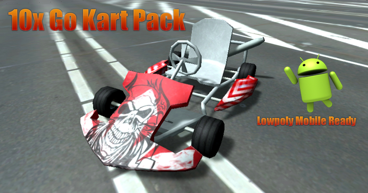 Go Kart Car Pack | 3D Vehicles | Unity Asset Store