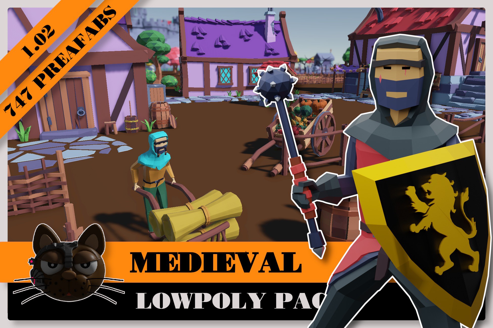 3D Medieval Lowpolly Pack | 3D Fantasy | Unity Asset Store