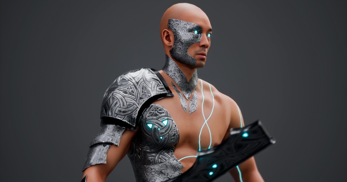 Iron Warrior 3D Fantasy | 3D Humanoids | Unity Asset Store