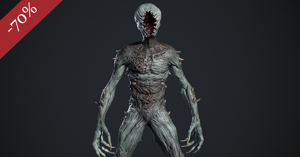 Monster-mutant 3 | 3D Creatures | Unity Asset Store