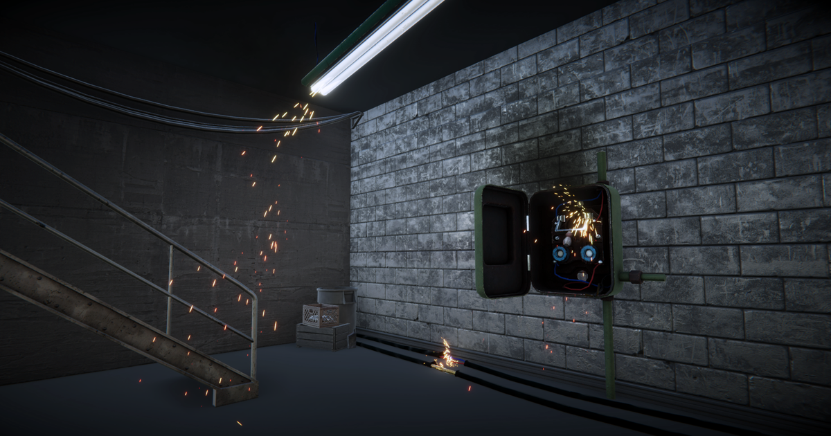 Electrical Sparks VFX [HDRP, URP] | VFX | Unity Asset Store