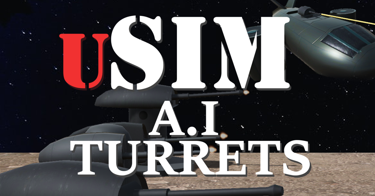 uSim AI Turrets | Behavior AI | Unity Asset Store