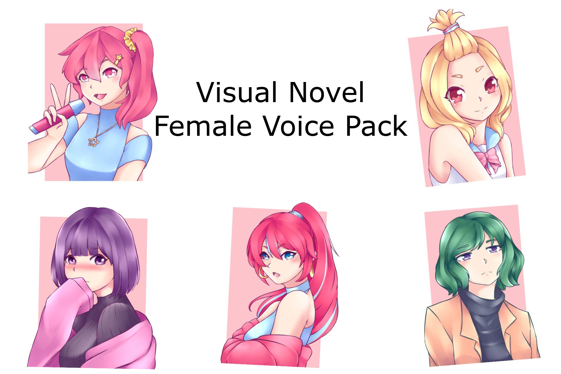 Visual Novel Voice Pack - Female | Voices Sound FX | Unity Asset Store