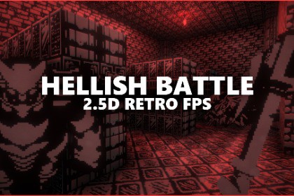 Hellish Battle - 2.5D Retro FPS | Unity AssetStore Price down information