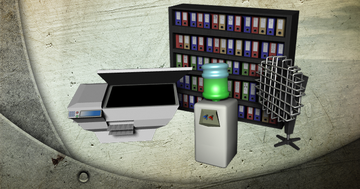 Stylized Office Props | 3D Interior | Unity Asset Store