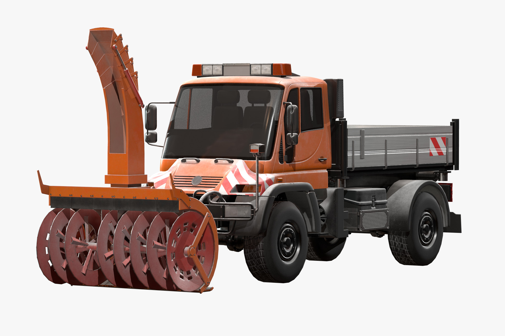 Snowplow Truck | 3D Land | Unity Asset Store