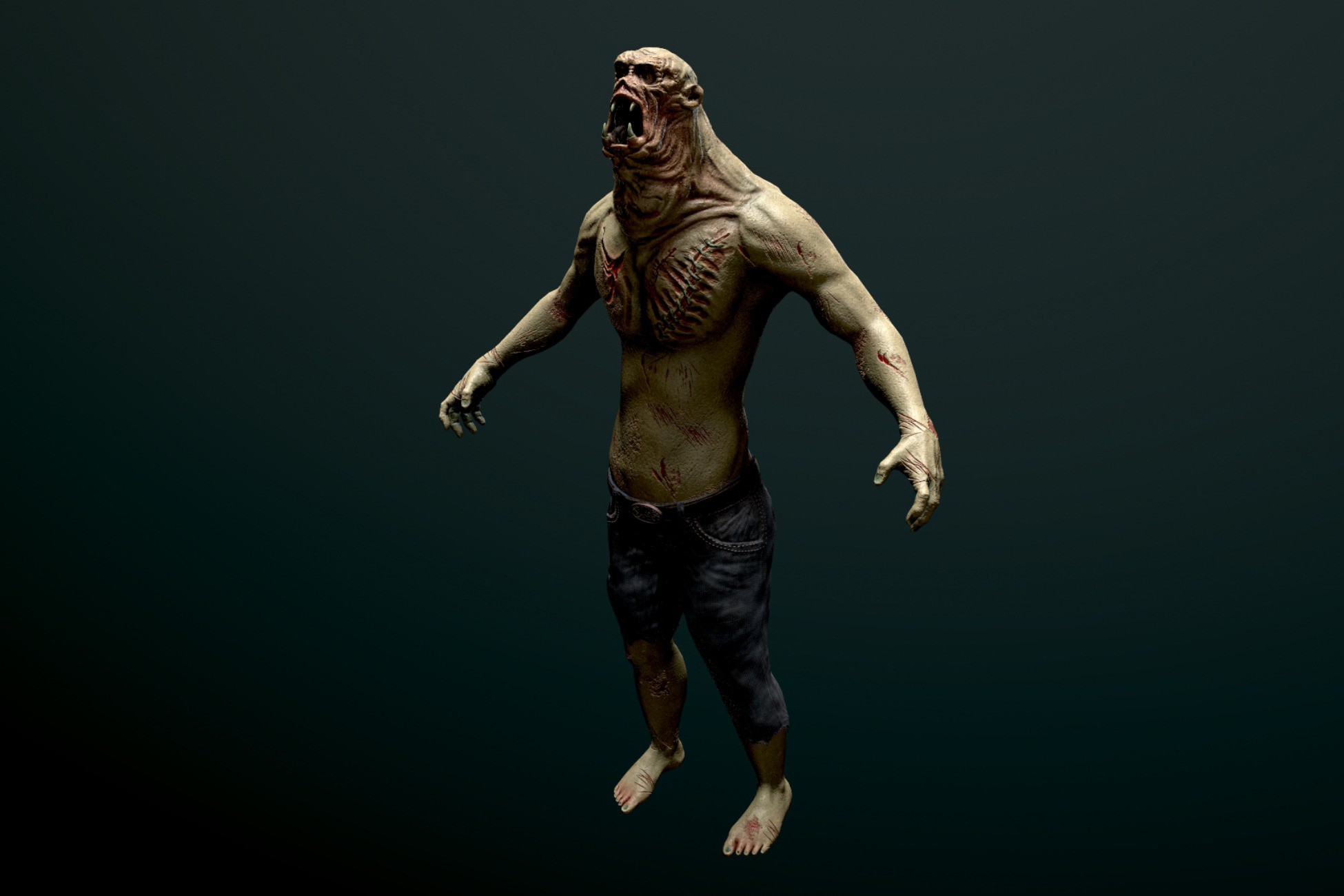 Zombie big mutant | 캐릭터 | Unity Asset Store