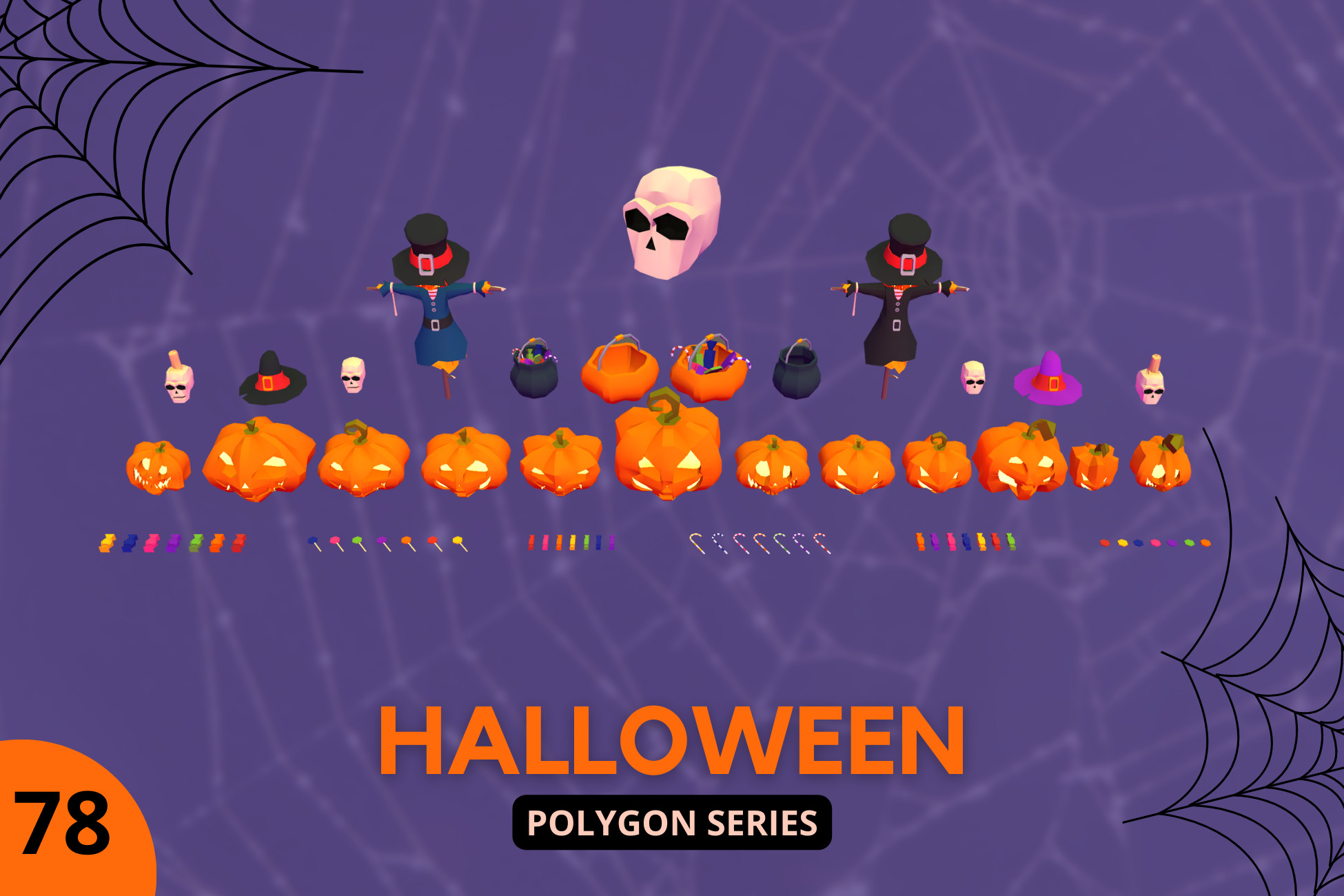 Halloween Pack by Rutz | 3D Props | Unity Asset Store